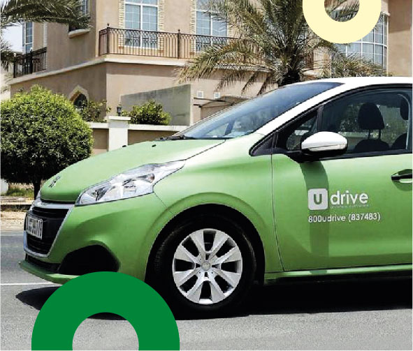 Udrive car sharing - Mall Services | Arabian Center